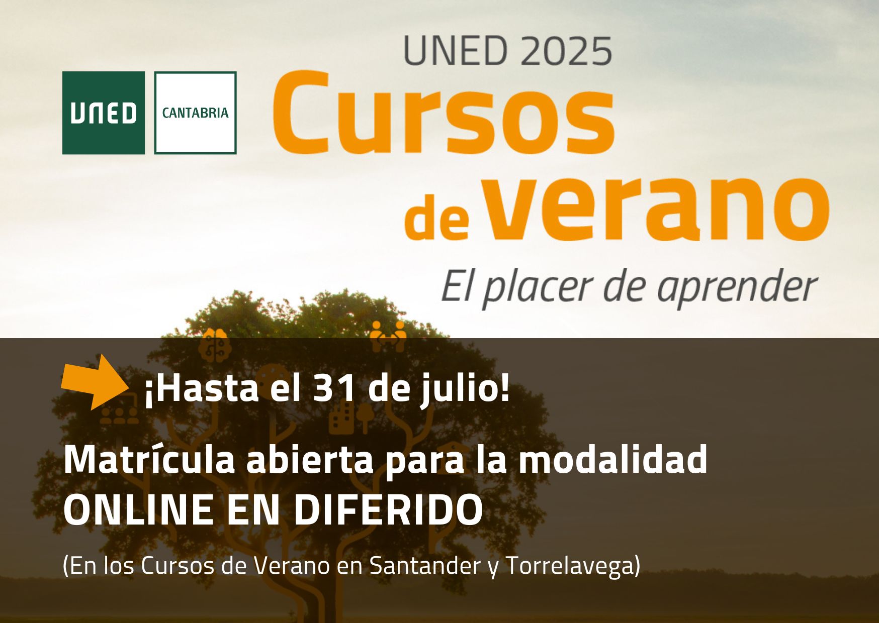 Cómo ver en diferido los Cursos de Verano de UNED Cantabria